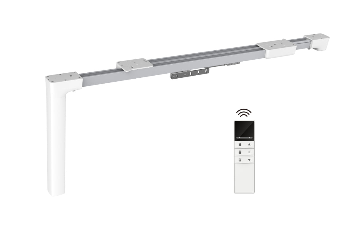 Extendable Electric Curtain Track, Battery powered option